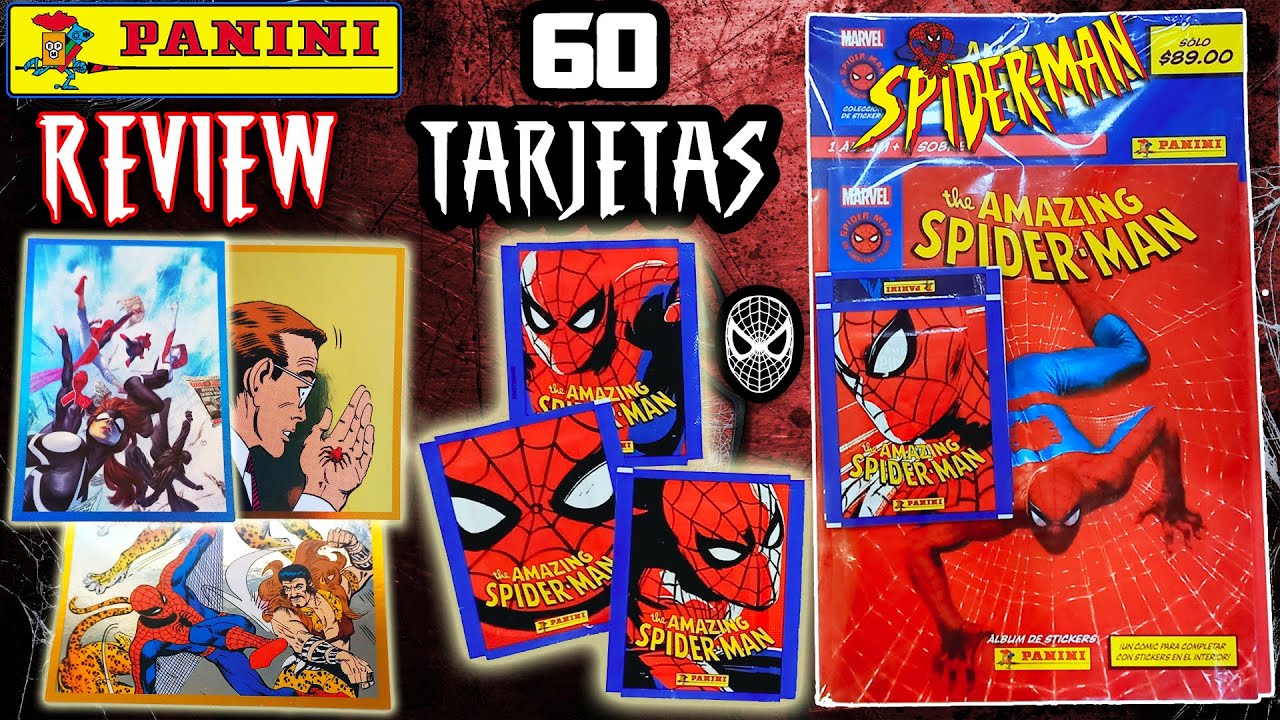 ÁLBUM SPIDER-MAN 60 AÑOS PANINI🕷UNBOXING Y REVIEW🕷UNA AUTENTICA JOYA!💎🕷 ...
