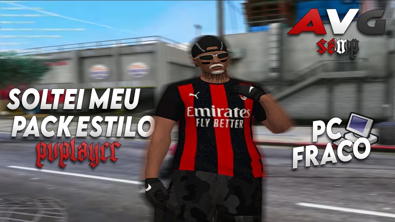 SOLTEI MEU PACK DE SKIN ESTILO FIVEM PVP - YouTube