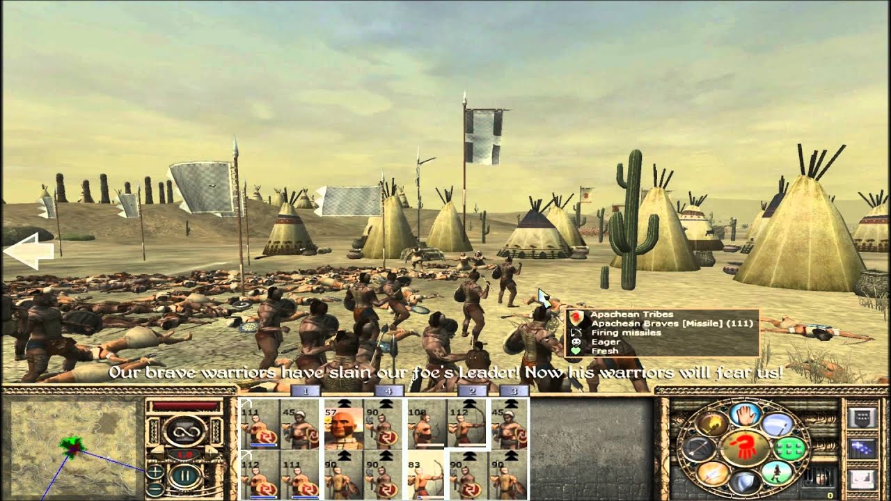 Let's Play M2TW: Americas Campaign (Apachean Tribes) Part 2 - YouTube