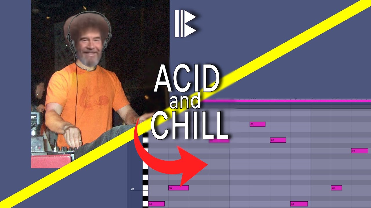Josh Wink Acid Lines Tutorial ...in the style of Bob Ross ? - YouTube