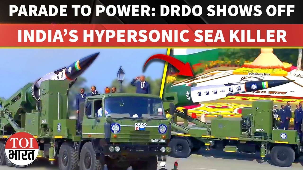 Republic Day 2026 Sends Strategic Signal As DRDO Unveils Hypersonic ...
