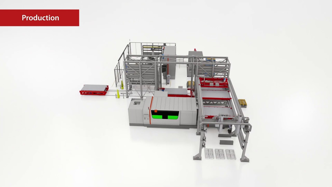 Bystronic Smart Factory: Fully automated assembly production with ...