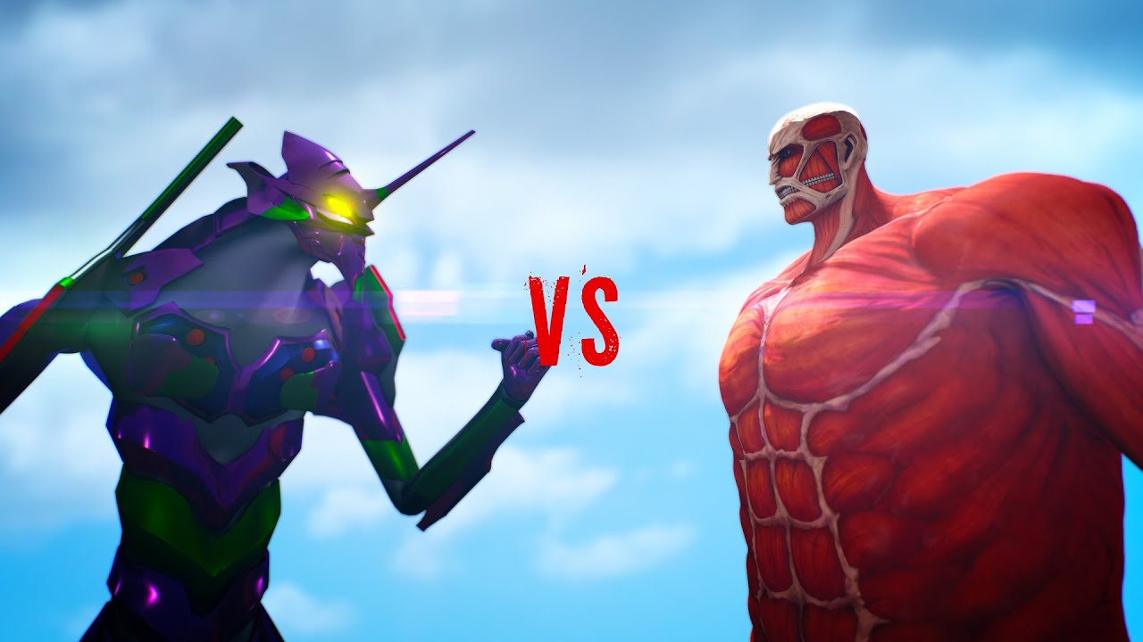 Evangelion vs Colossal Titan: Who Wins? - YouTube