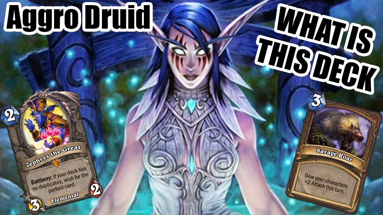 HOW IS THIS DECK WORKING | Aggro Reno Druid | March of the Lich King ...