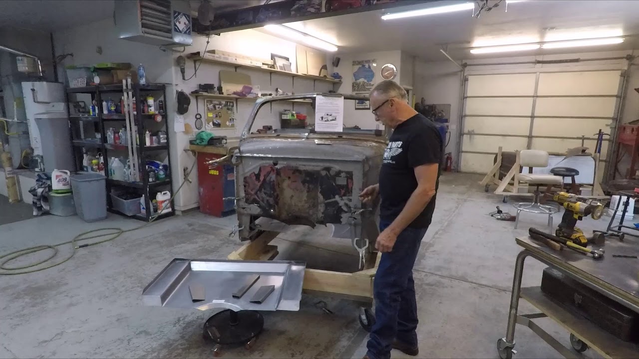 1940 1947 Ford Pickup Firewall Installation - YouTube