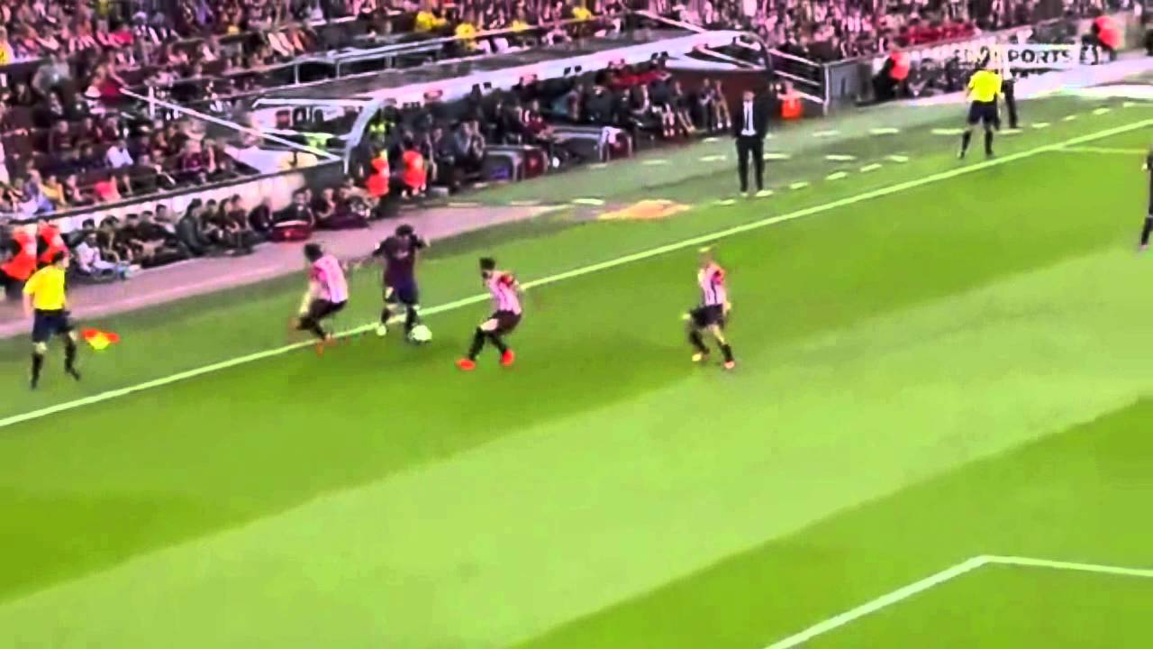 Lionel Messi Wonder Goal - Copa del Rey Final vs Athletic Bilbao 3-1 ...