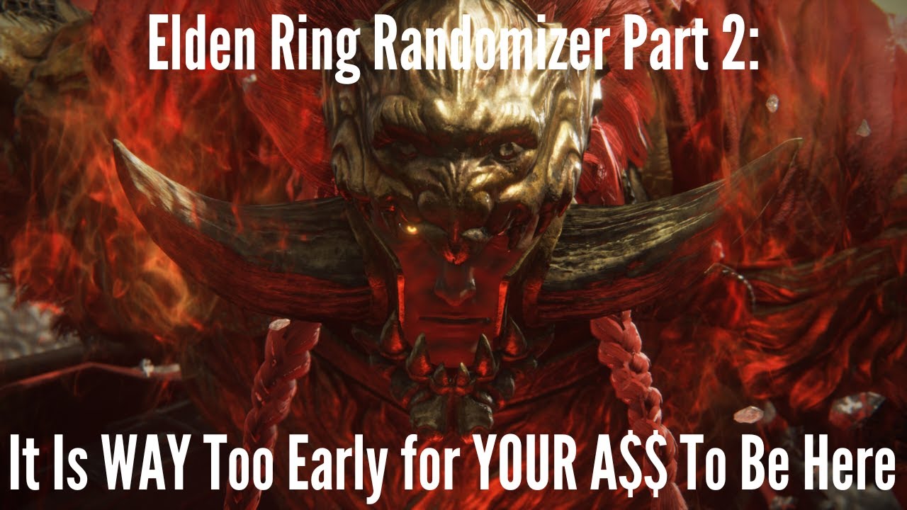 What's HE doing here?! Elden Ring Randomizer Part 2 - YouTube