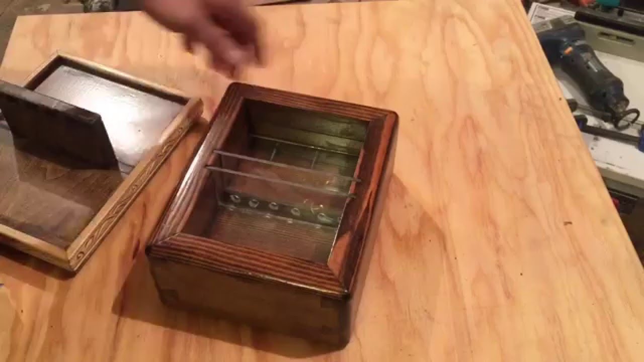 Trick opening jewelry box build! Puzzle box - YouTube