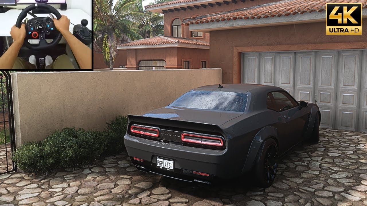 Dodge Challenger SRT Hellcat | Forza Horizon 5 | Logitech G29 Gameplay ...