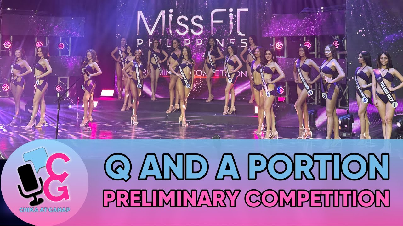 Q & A Portion | Miss Fit Philippines 2024 Preliminary Competition ...