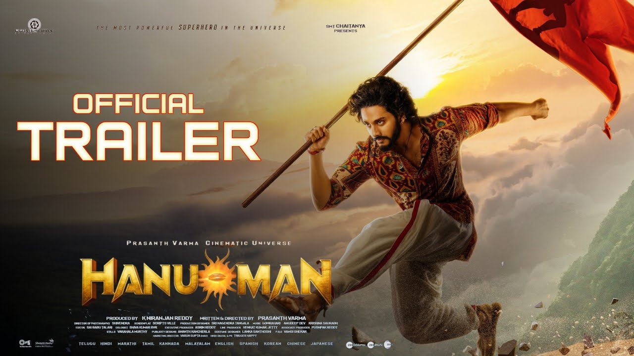 Hanuman Official Trailer | Hanuman New Release Date | Hanuman Pan World ...