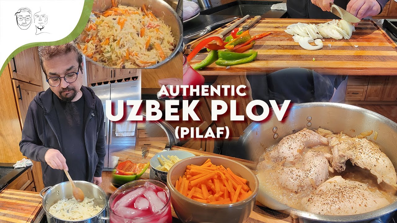 Authentic Uzbek Plov Recipe | How to Make Traditional Pilaf (Plov ...