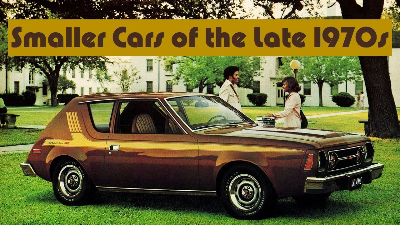 Smaller Cars of the Late 1970s - YouTube