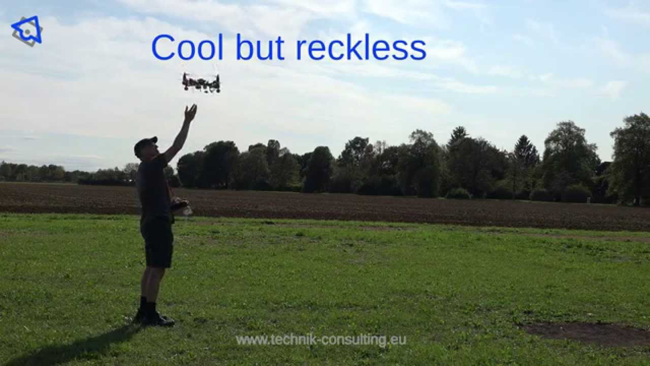 drone dangers, risks and injuries - YouTube