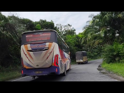 Perjalanan Bus Putra Simas Bengkulu Medan Luar Biasa Kecepatan Bus ...