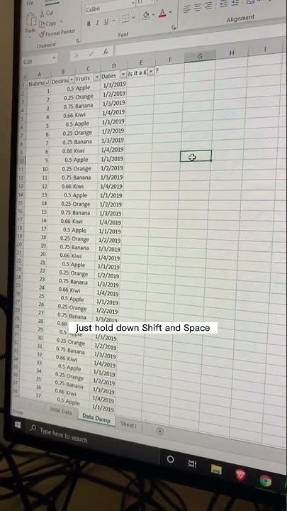 Excel Tip: Row Manipulation - YouTube