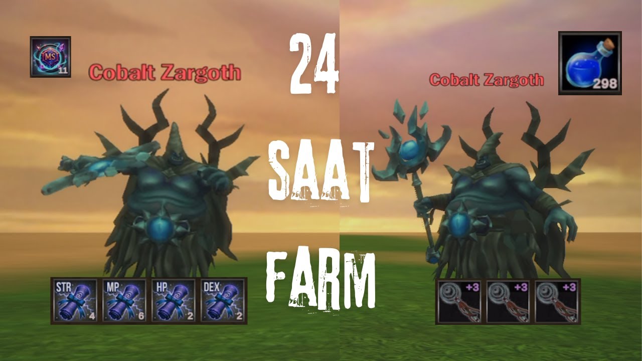 Nowa Online World [MOBILE] 24 Saat Cobalt Zargot Farm - YouTube