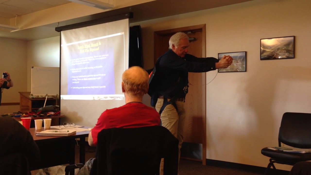 Softie parachute deployment - YouTube