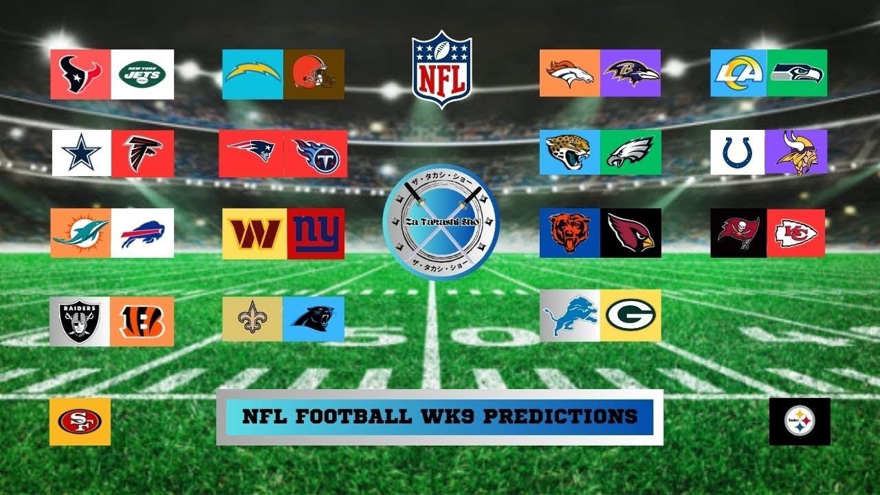 Week 9 of the NFL is here! Ravens vs Broncos should be fascinating ...