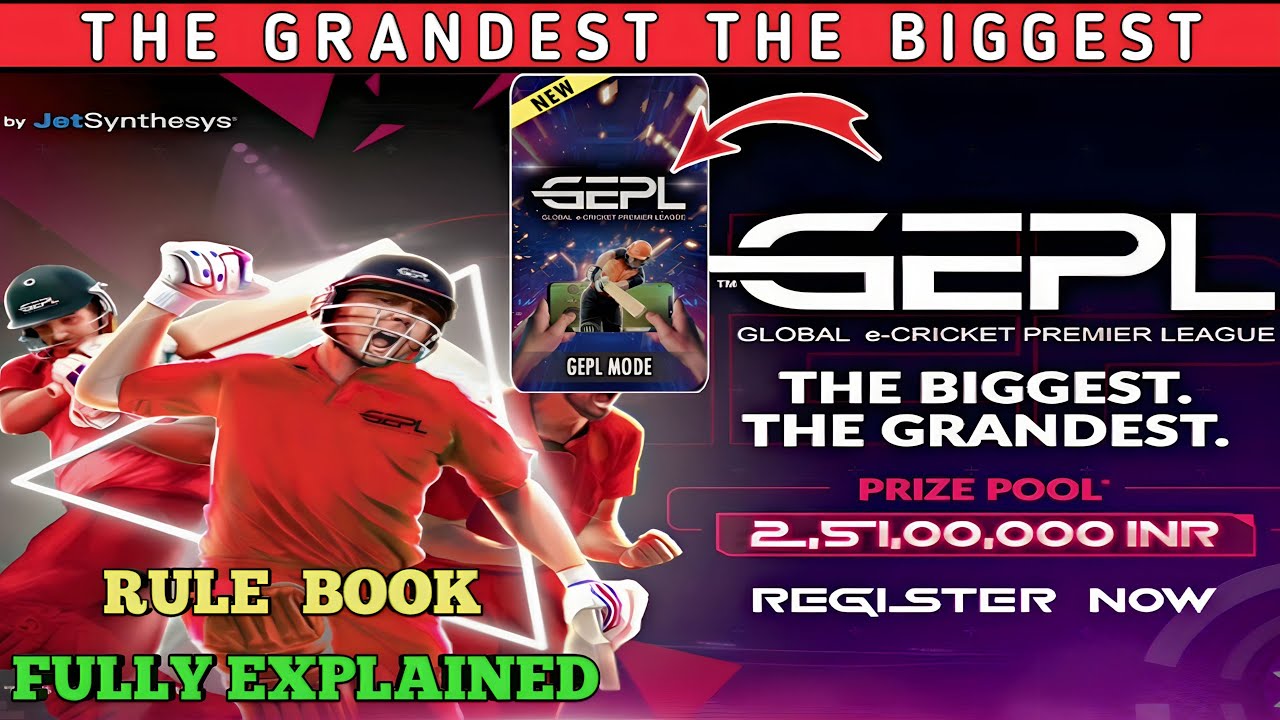 RC 22 The Biggest Tournament GEPL™ Rule Book Fully Explained 👇🏻||Prize ...