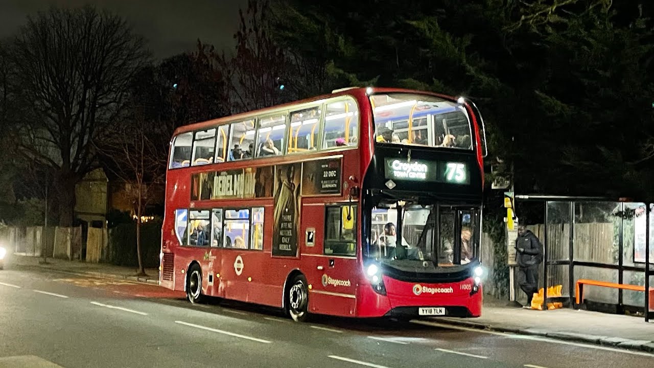 Full Route Visual - Route 75 - Lewisham Station to Croydon Town Centre ...