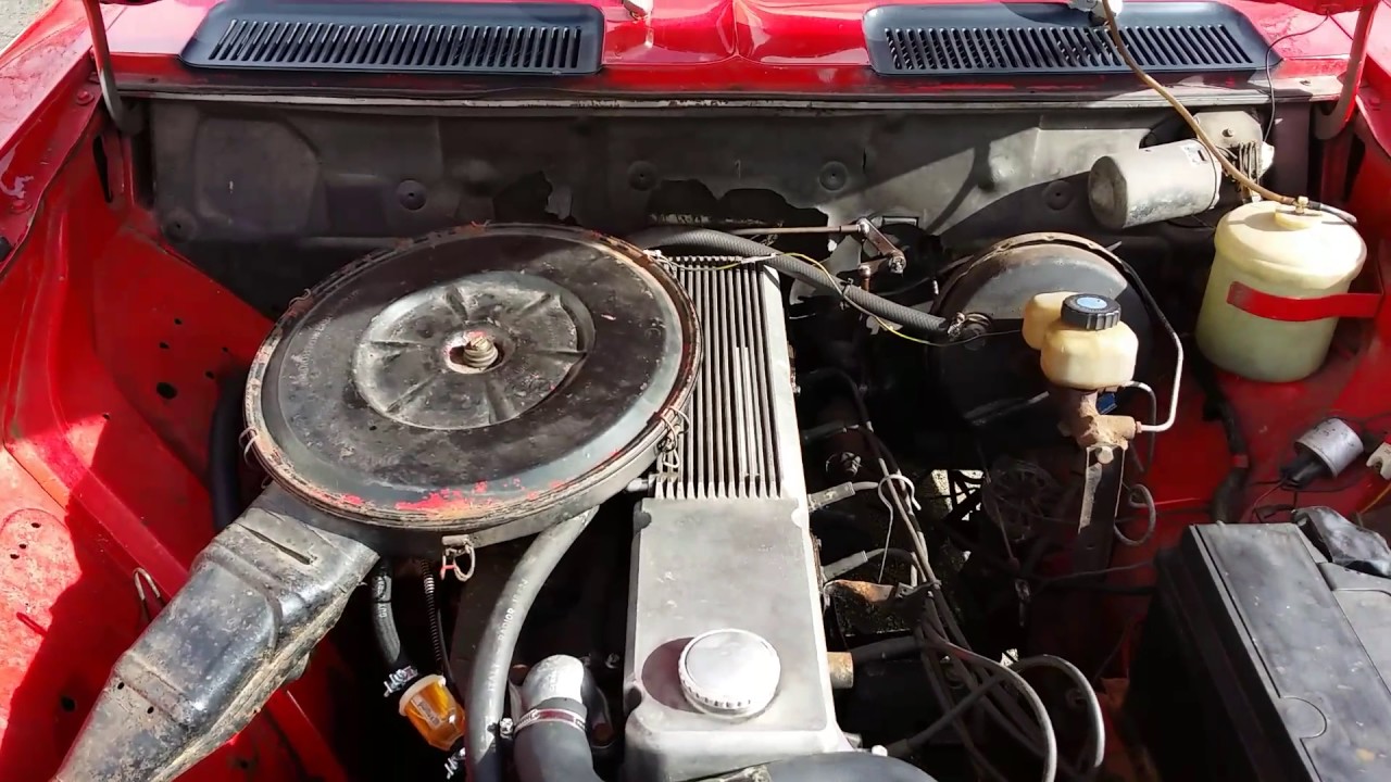 Opel Commodore A Coupé for sale - engine compartment - YouTube