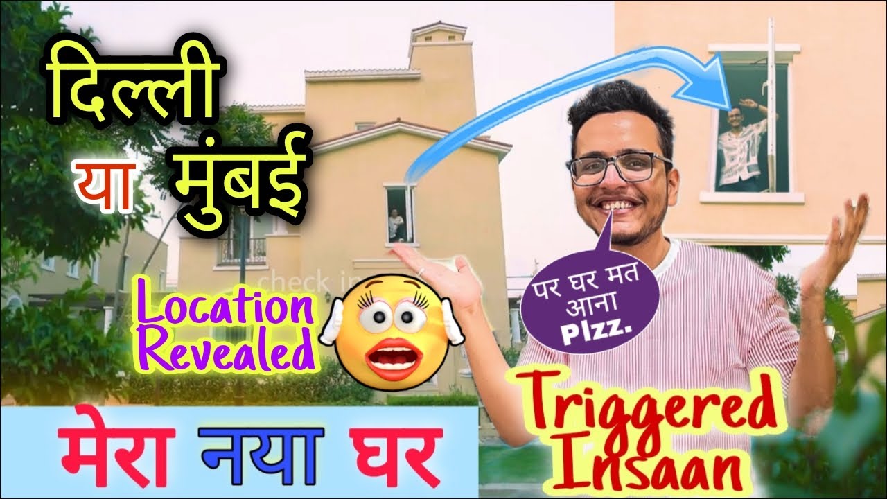 Triggered Insaan New Bungalow 🤩, LOCATION Revealed 😱 #triggeredinsaan # ...