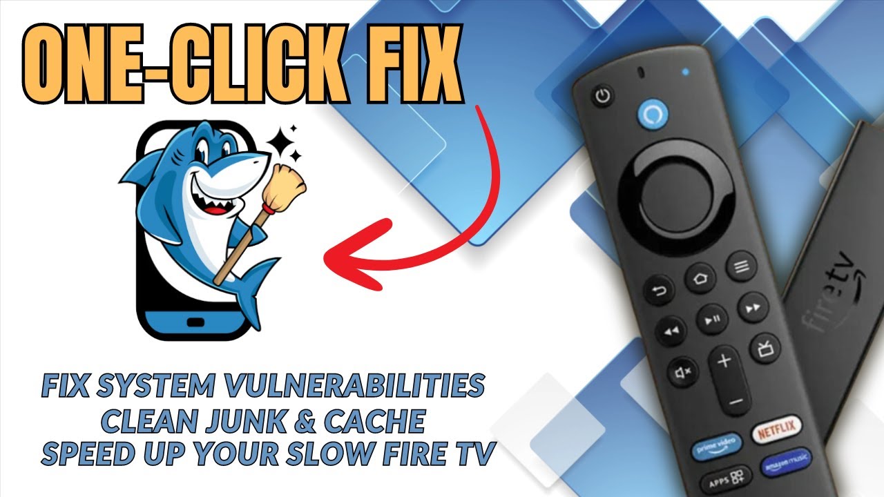 BEST APP FOR THE FIRESTICK! ONE CLICK PERFORMANCE BOOSTER - CLEANSHARK ...