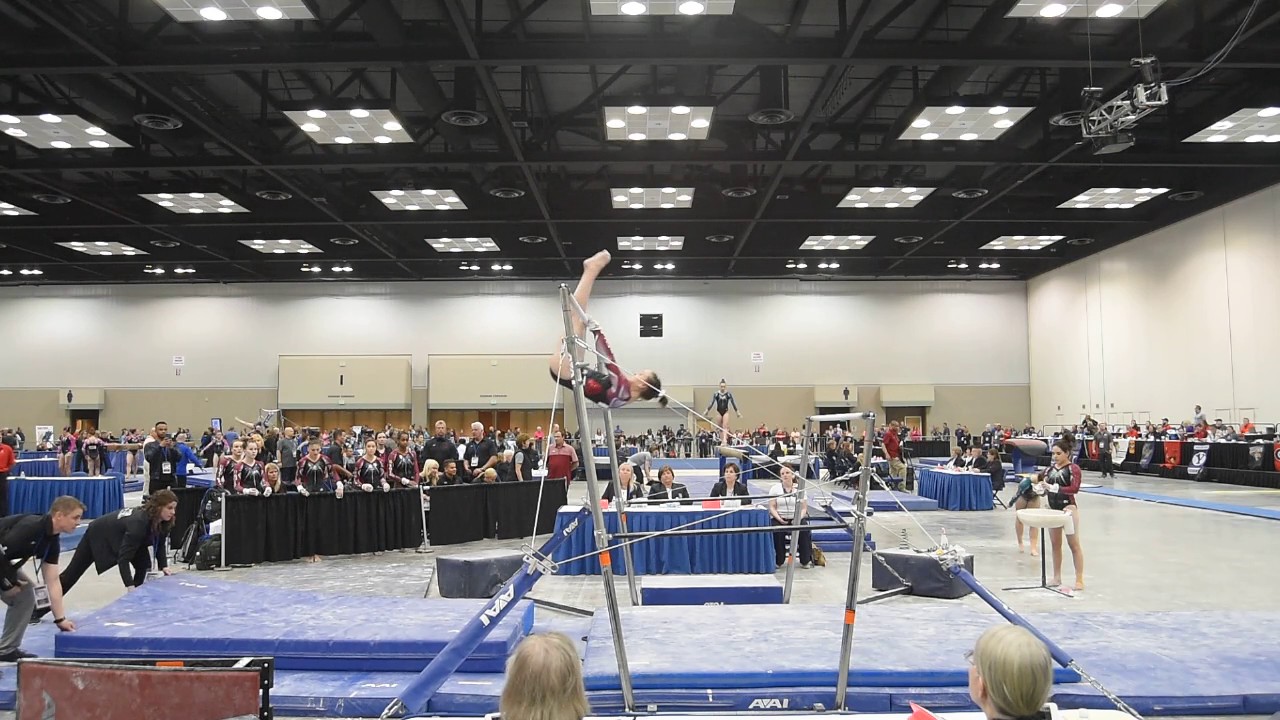 Milan Clausi - Uneven Bars - 2017 Women's Junior Olympic Championships ...