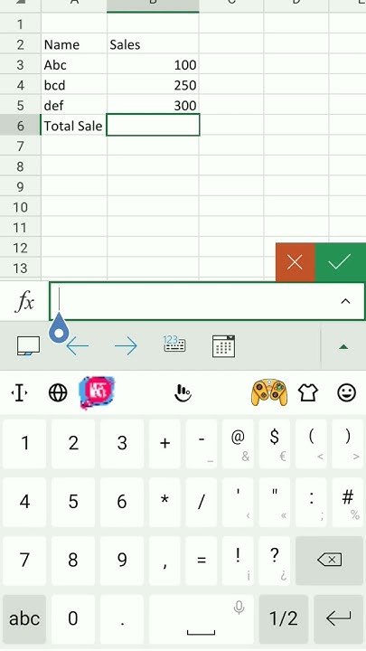 Android Excel Secrets: Sum Function Unlocked for 2024 - YouTube