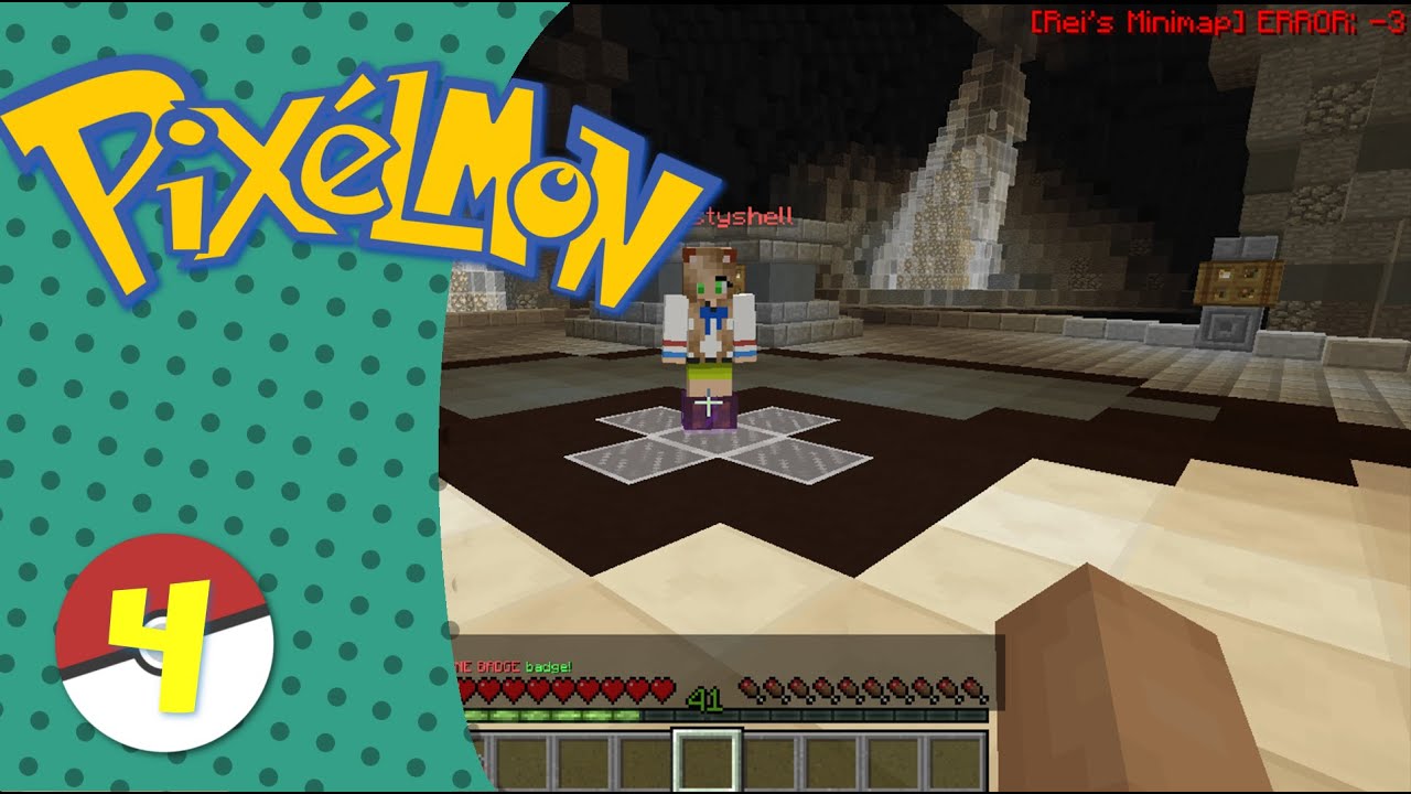 Minecraft: Pixelmon - Ep.4 "Fighting the Gym" - YouTube