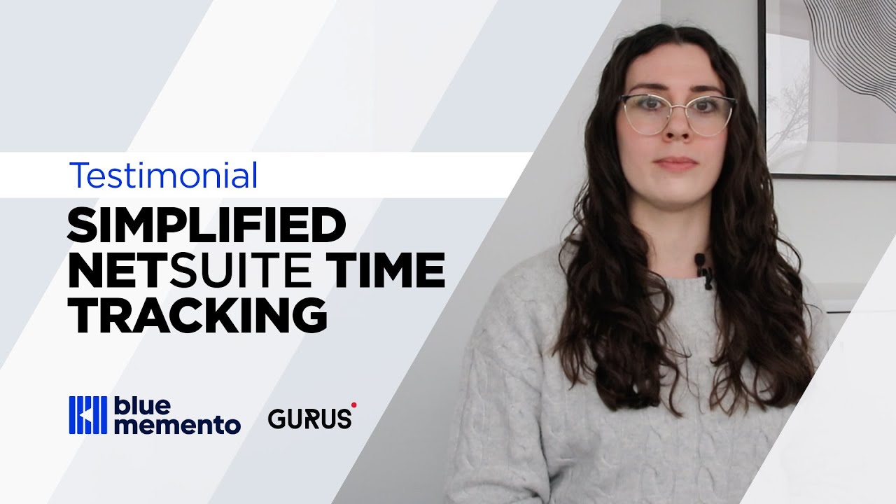 Simplified NetSuite Time Tracking - YouTube