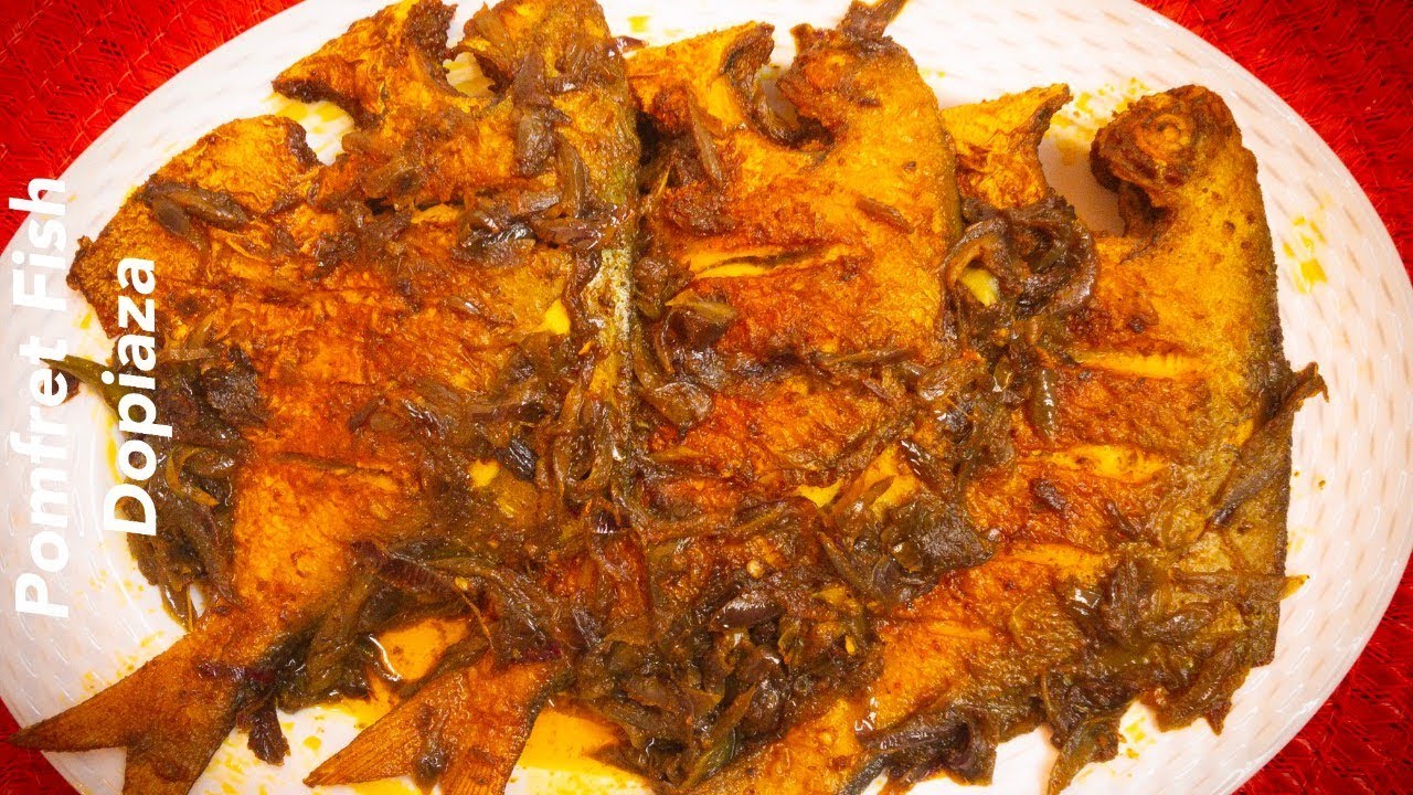 Rupchada Fish Recipe | Rupchada Vaja Recipe | Rup chada Macher Dopiaza ...