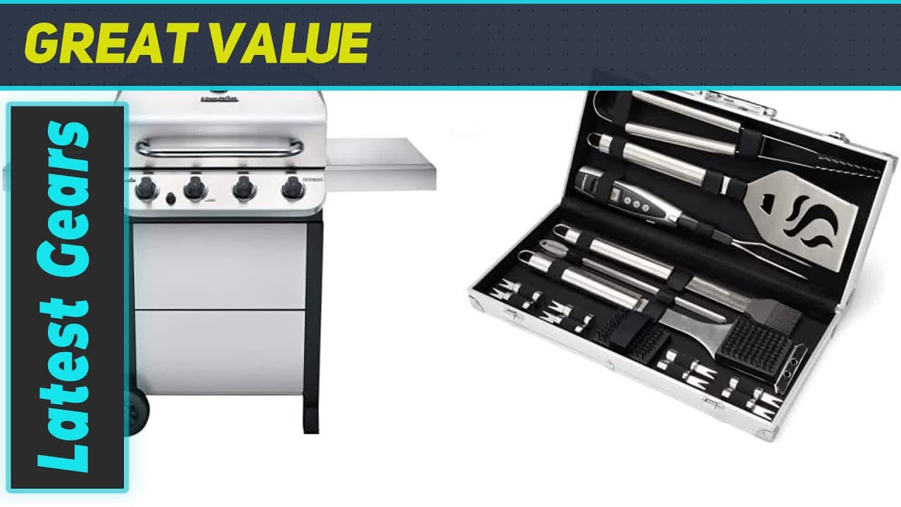 Ultimate Grill Experience: Char-Broil 4-Burner Gas Grill & Cuisinart 20 ...