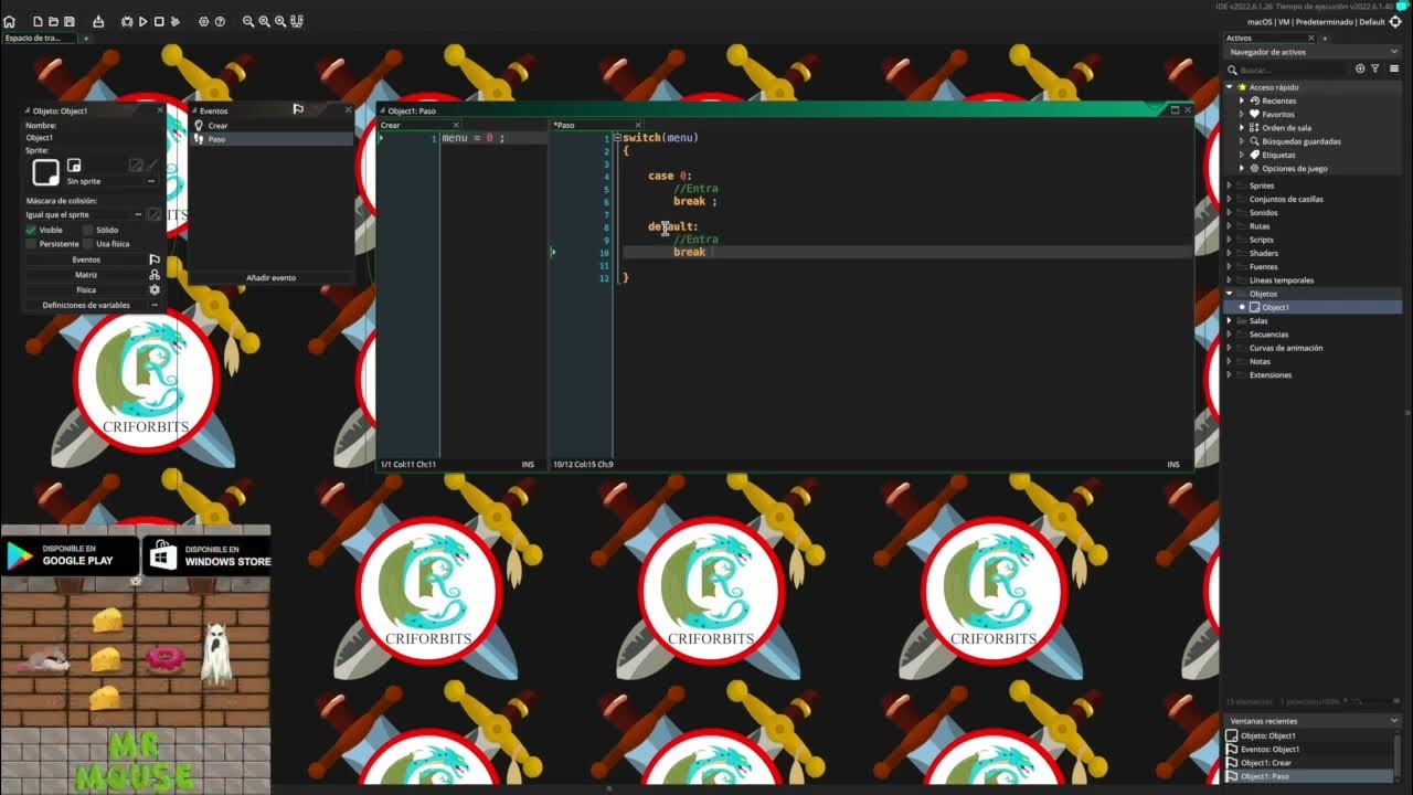 Switch - Game maker studio 2 (GML) - YouTube