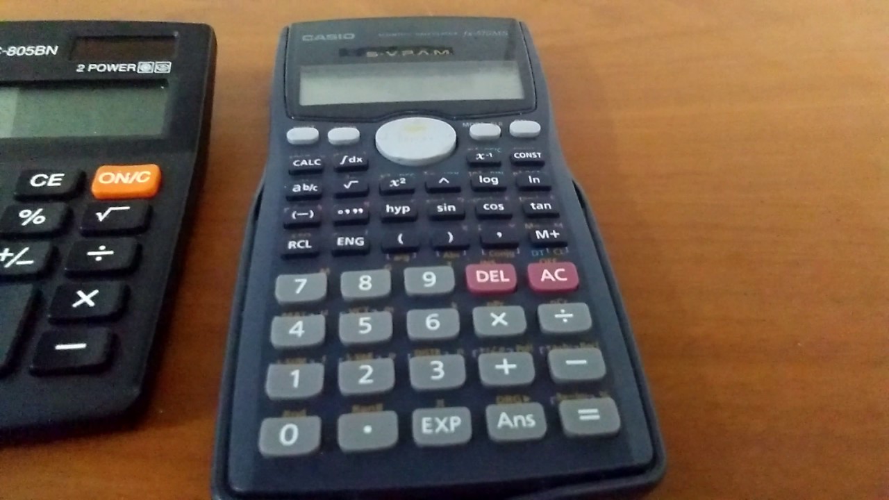 Comparison of two calculators - YouTube