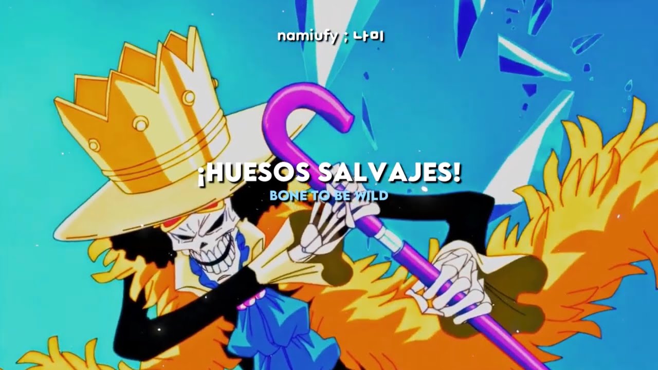 Soul King (Brook) — Bone to be wild . Sub español + Romaji ♡ - YouTube