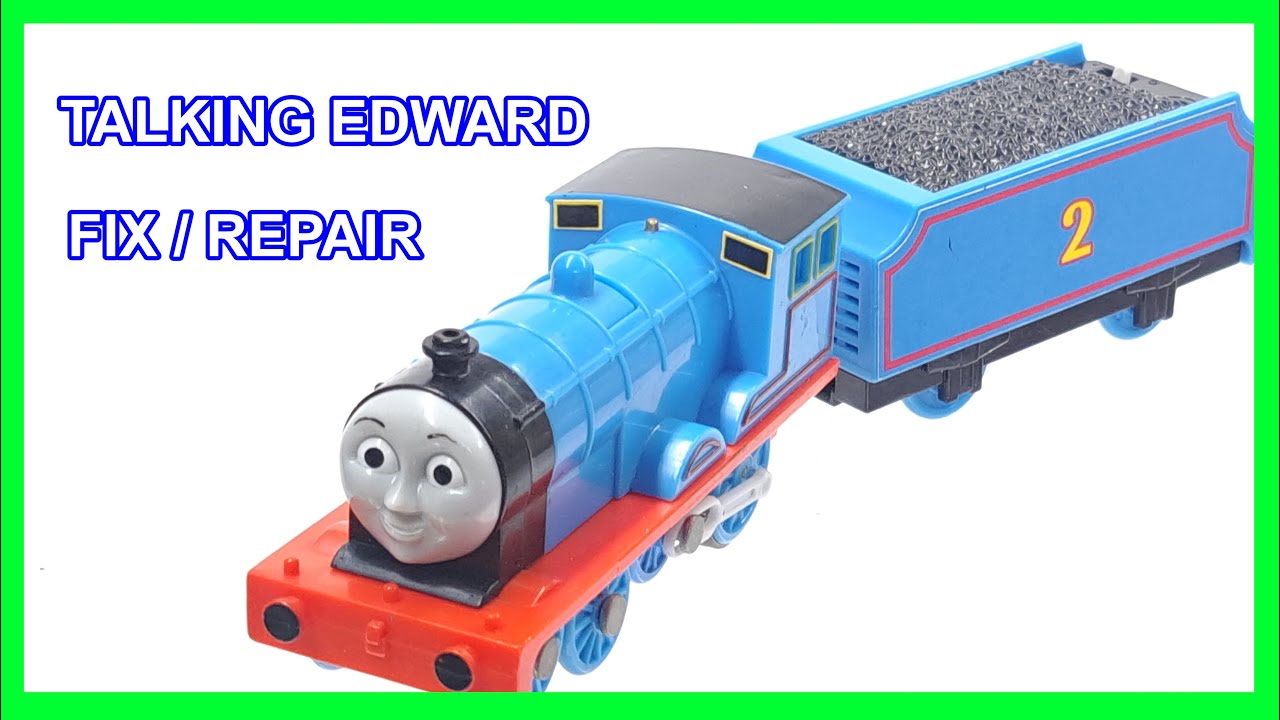 Trackmaster Talking Edward Fix repair Decals Thomas Train 2013 Mattel ...