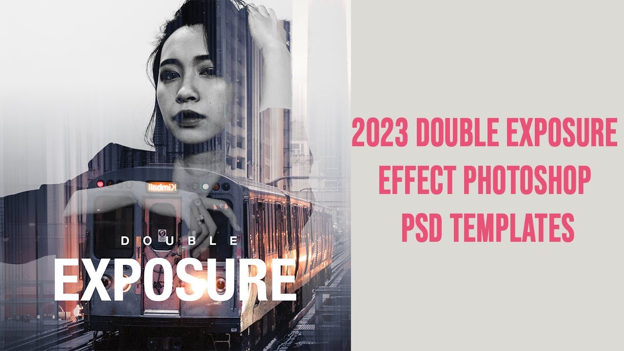 10+ New 2023 Double Exposure Effect Photoshop Tutorial - YouTube