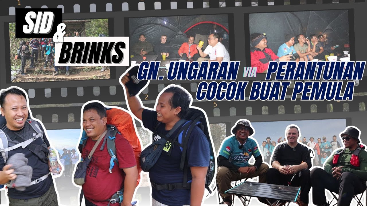Pendakian Gunung Ungaran 2050MDPL kolaborasi SID dengan PT Brinks ...