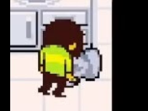 DELTARUNE - Chapter 3 + 4: Kris beats up a trashcan for about eight ...