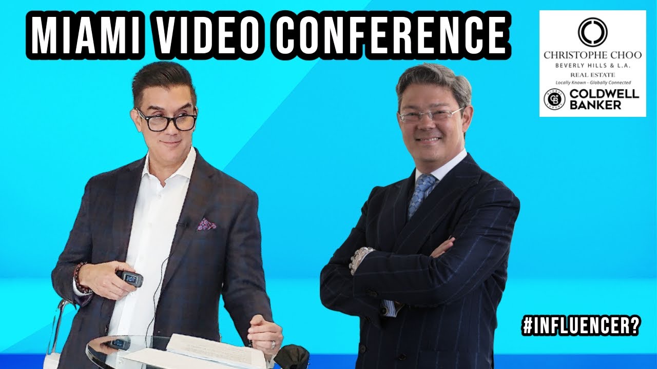 Christophe Choo Speaking for Coldwell Banker Miami & Biscayne on the ...
