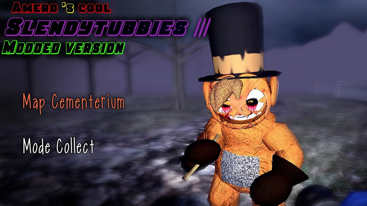 Amero's cool SlendyTubbies 3: Modded Version - Cementerium | Mode ...