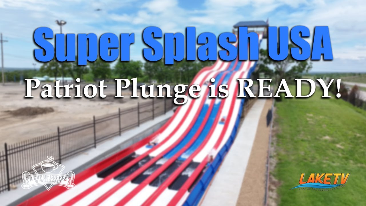 🎉 Super Splash USA Opening Weekend is NEXT WEEKEND! | Patriot Plunge ...