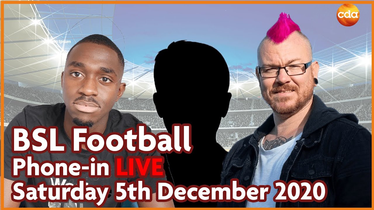 BSL Football Phone In LIVE! - YouTube