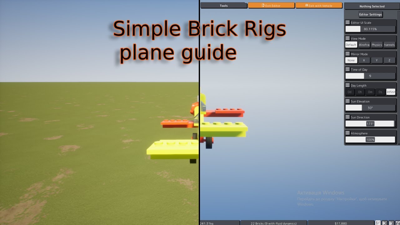 Simple Brick Rigs plane guide - YouTube
