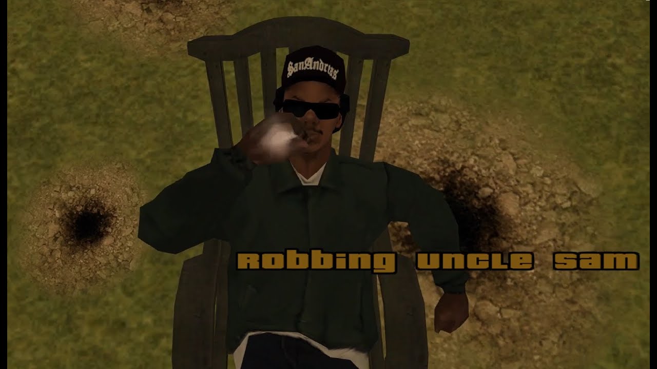 GTA San Andreas mission robbing uncle sam - YouTube
