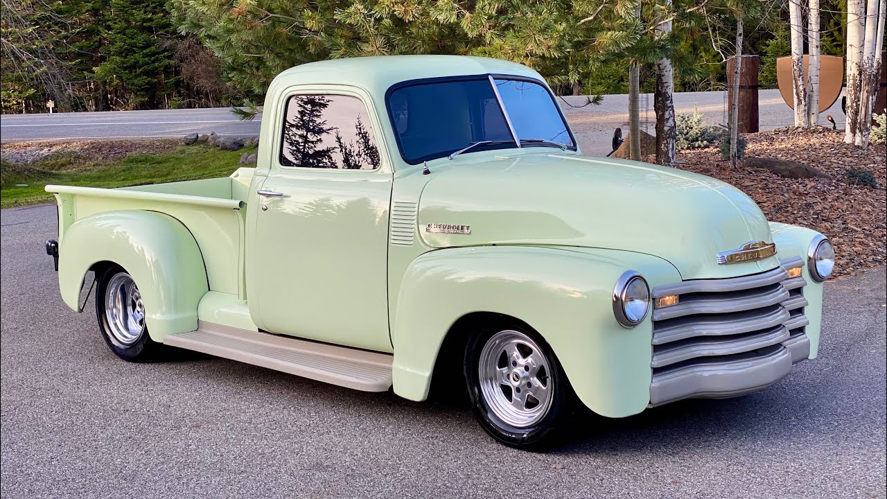Restored 1947 Chevrolet 3100 Thriftmaster Pickup In-Depth Tour and ...