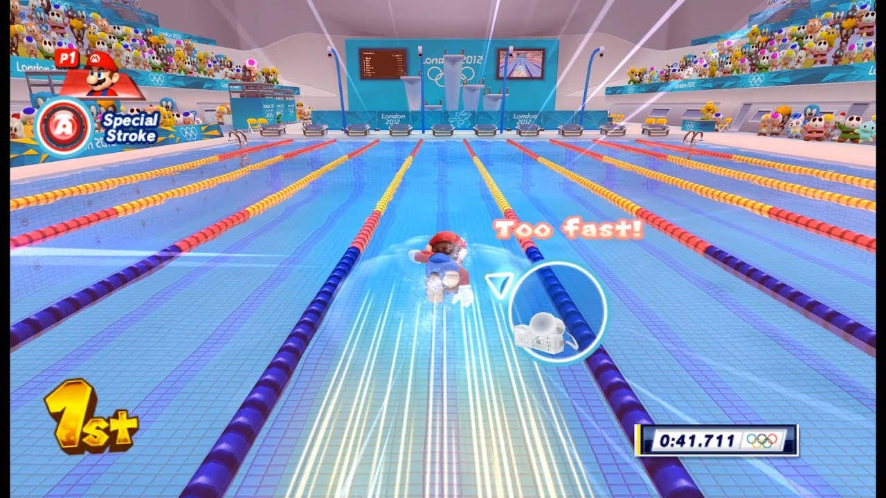 Mario and Sonic at the London 2012 Olympic Games # Dream Rafting - YouTube