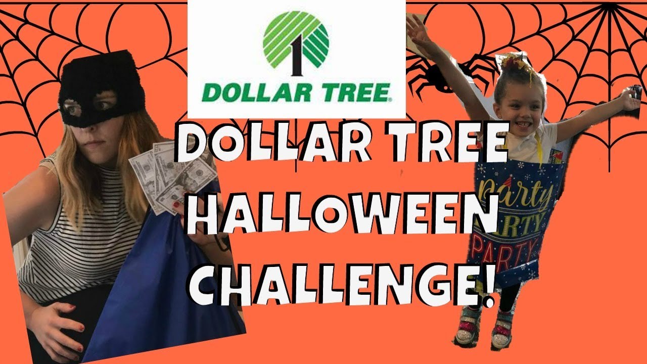 Dollar Tree Halloween Costume Challenge - YouTube
